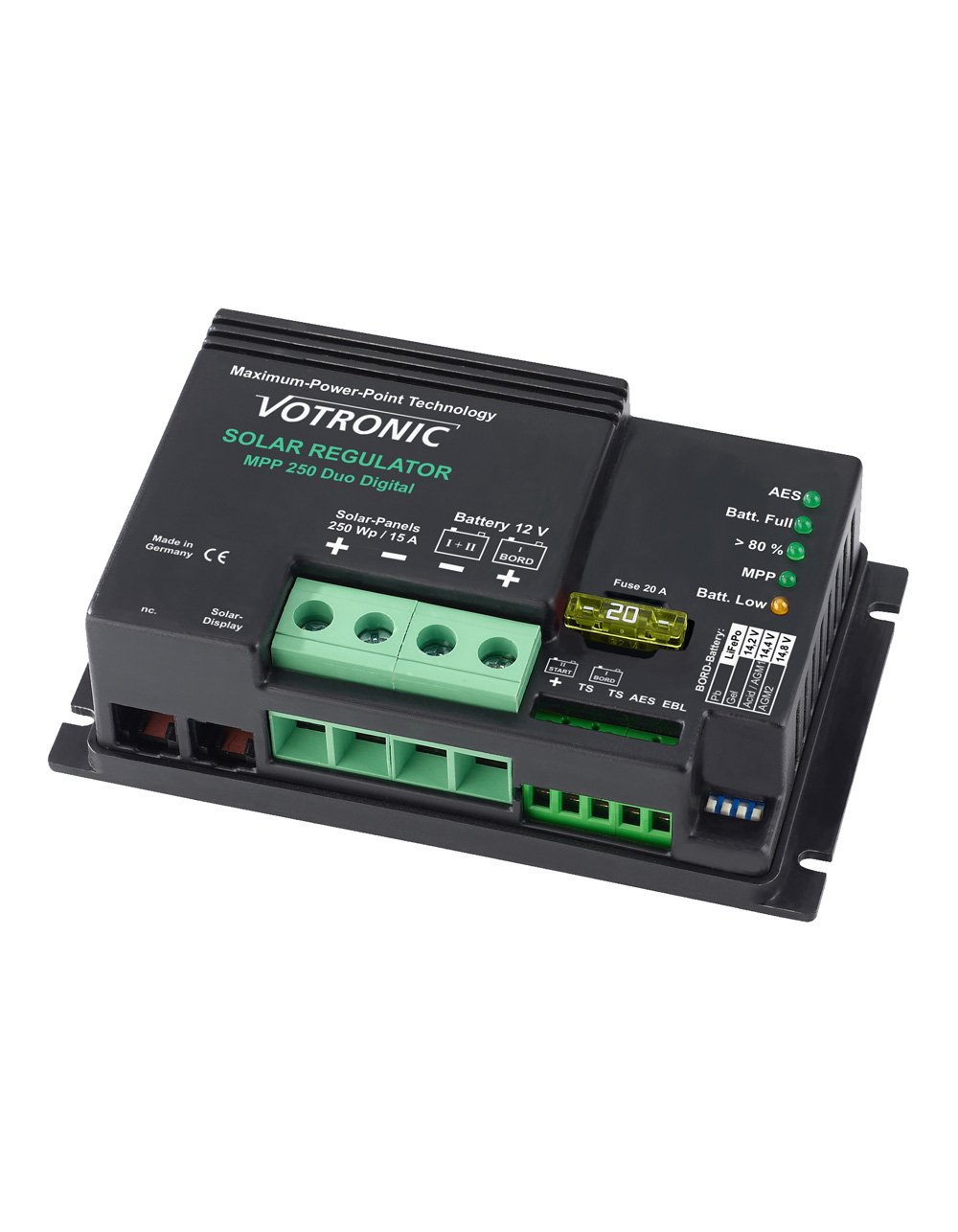 Regulator "Votronic MPP 250 Duo" - Solcelleregulator MPPT - Camper ...